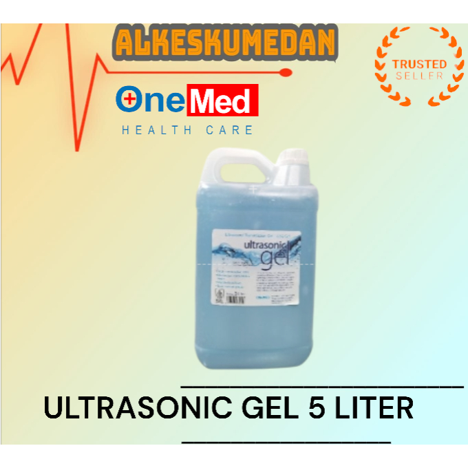 Jual ULTRASOUND GEL USG 5 LITER BIRU ONEMED/USG GEL 5 LTR BIRU ONEMED | Shopee Indonesia