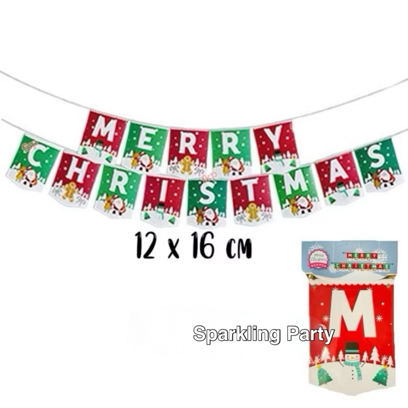 Jual Banner merry christmas/banner xmas natal | Shopee Indonesia