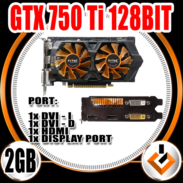 Jual VGA Gaming GTX 750 Ti 2GB VGA Card GeForce Nvidia GTX 750 Ti DDR5 2GB | Shopee Indonesia