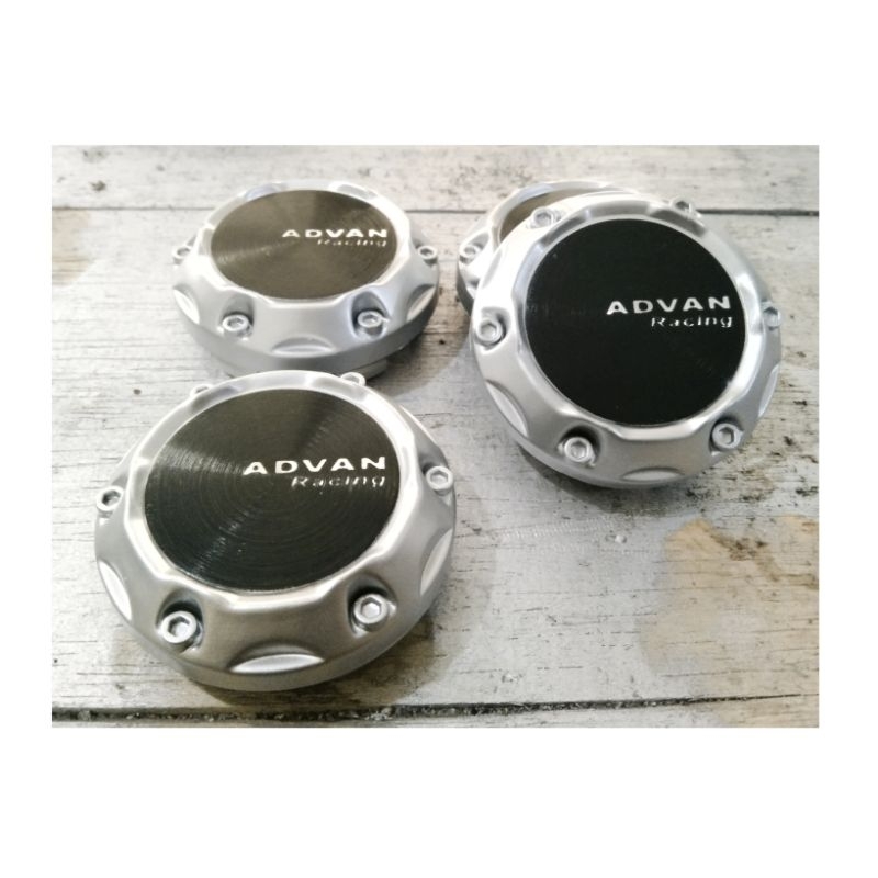 Jual Dop Center Velg Advan Racing Variasi Cembung Kaiso Silver 6,5cm ...