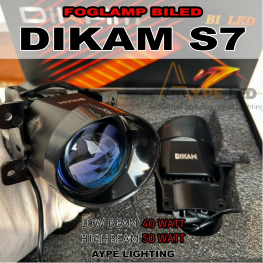 Jual ORIGINAL DIKAM S7 FOGLAMP BILED 3 INCH BLUELENS MOBIL PREMIUM ...
