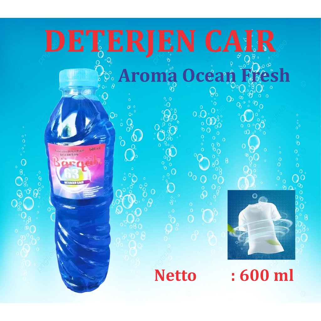 Jual DETERJEN CAIR 600 ml - SABUN DETERJEN PEMBERSIH PAKAIAN - HARUM ...