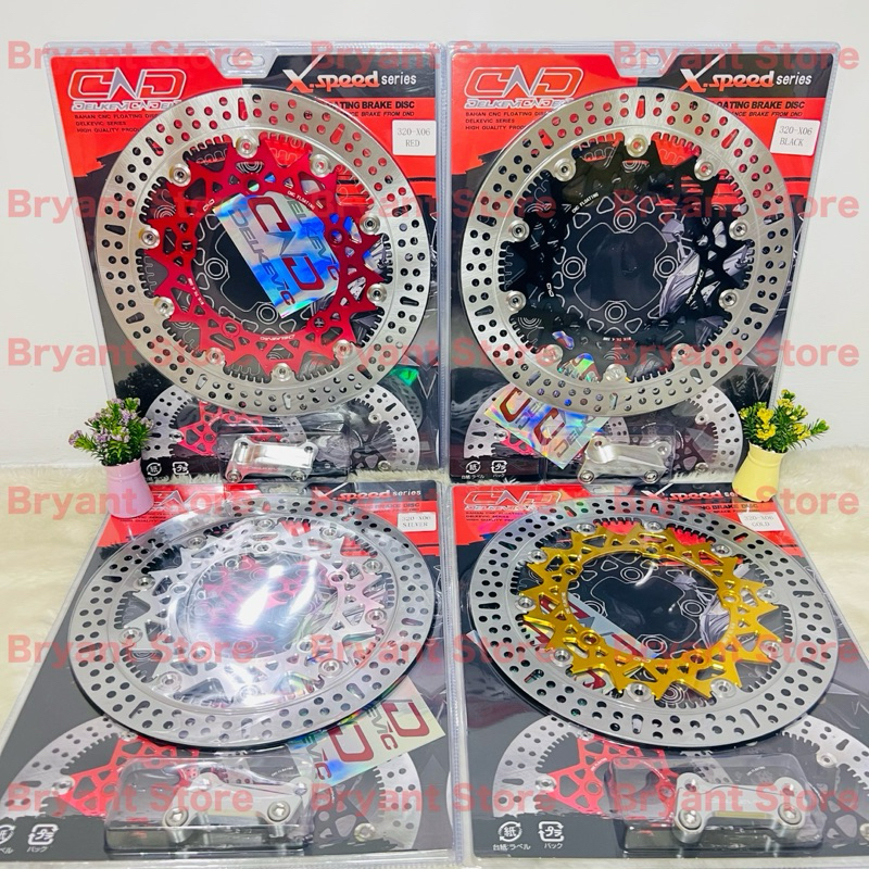 Jual PIRINGAN CAKRAM DEPAN DELKEVIC 320MM X-SPEED X-06 R15 V1 V2 VVA V3 ...