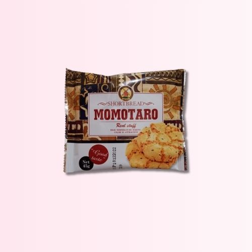 Jual MOMOTARO COOKIES Shortbread 45gr Kukis Rasa Original dan Cokelat ...