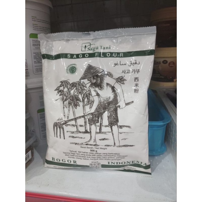 Jual Tepung Sagu Cap Tani Sago Flour 500 Gram | Shopee Indonesia