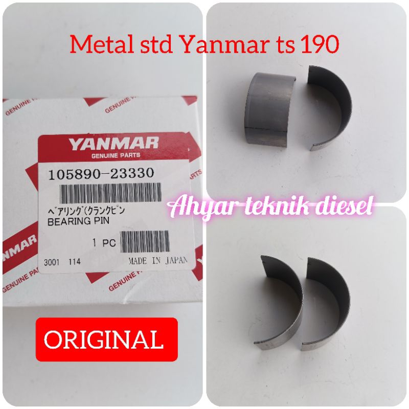 Jual TS 190 metal std mesin Yanmar original/ cpm std mesin Yanmar ts ...