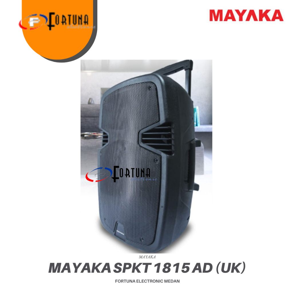 Jual MAYAKA SPEAKER PORTABLE TROLLEY - SPKT 1815E AD (UK) | Shopee Indonesia