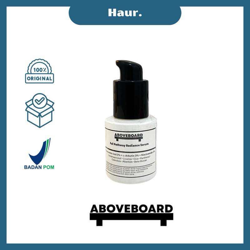 Jual ABOVEBOARD Full Pathway Radiance Serum 20ml | Shopee Indonesia