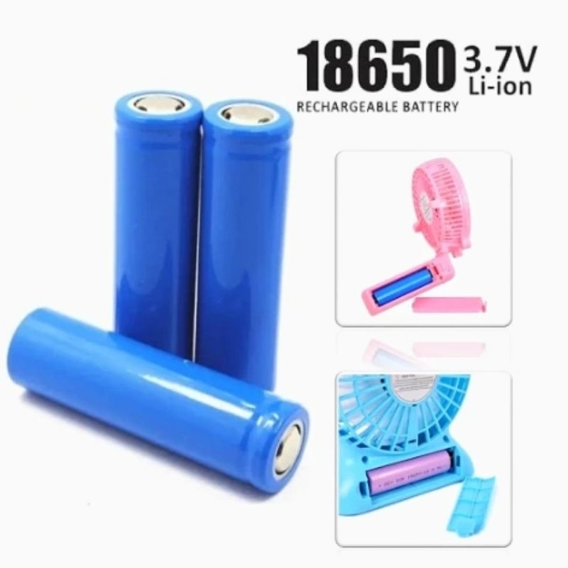 Jual BATERAI 18650 CAS BIRU POLOS 18650 MICROPHONE BATERAI SENTER ...