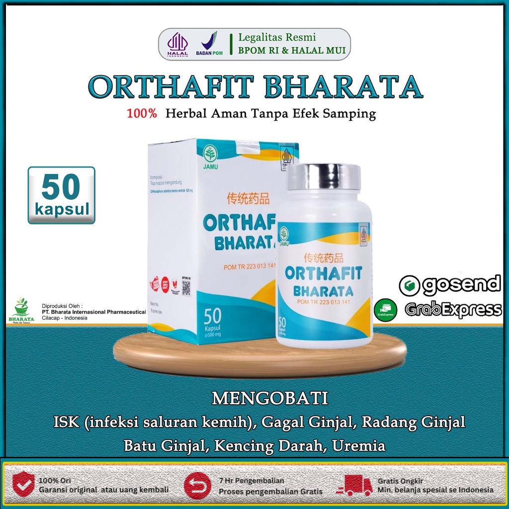 Jual Obat Herbal ISK Sering Kencing ORTHAFIT BHARATA | Obat Infeksi Saluran Kemih - Obat Infeksi ...