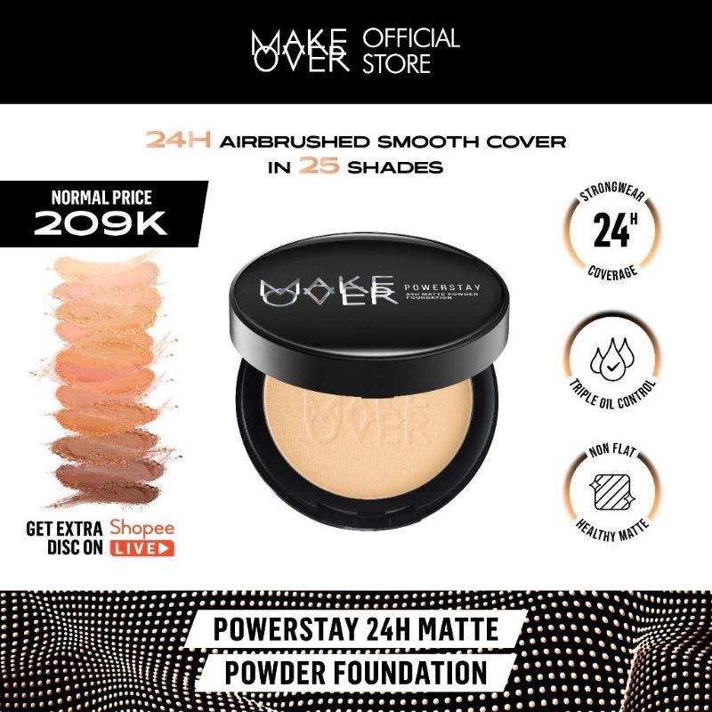 Jual MAKE OVER Make Over make over - Make Over Powerstay Matte Powder ...