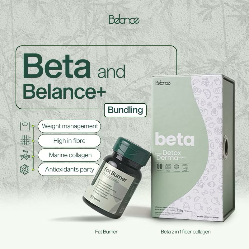 Jual BUNDLING : Belance Plus Fat Burner + Beta Fiber Collagen - Belance ...