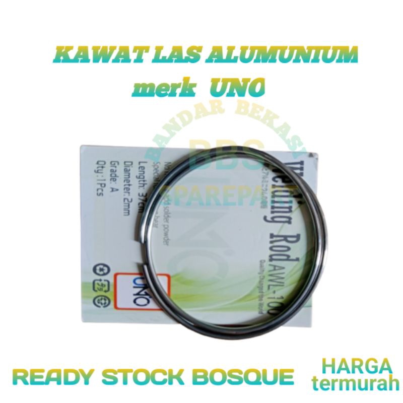 Jual KAWAT LAS ALUMUNIUM / kawat las aluplatinum berkualitas 37cm tebal 2mm AWL-100 | Shopee ...