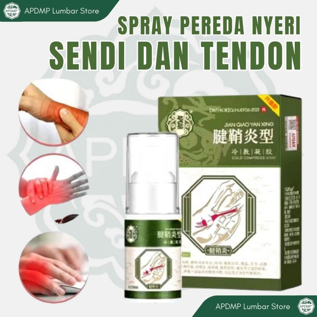 Jual APGAR Spray Cold Skin Spray Atasi Sendi Kaki Siku Tulang Tendon ...