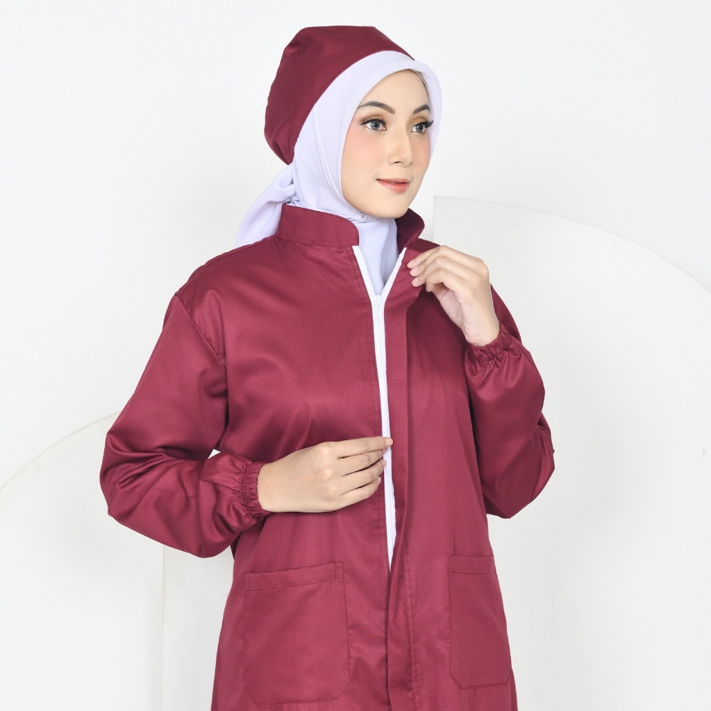 Jual Medisia - Gown Medis Gaun APD Model Resleting Jubah Operasi Bahan ...