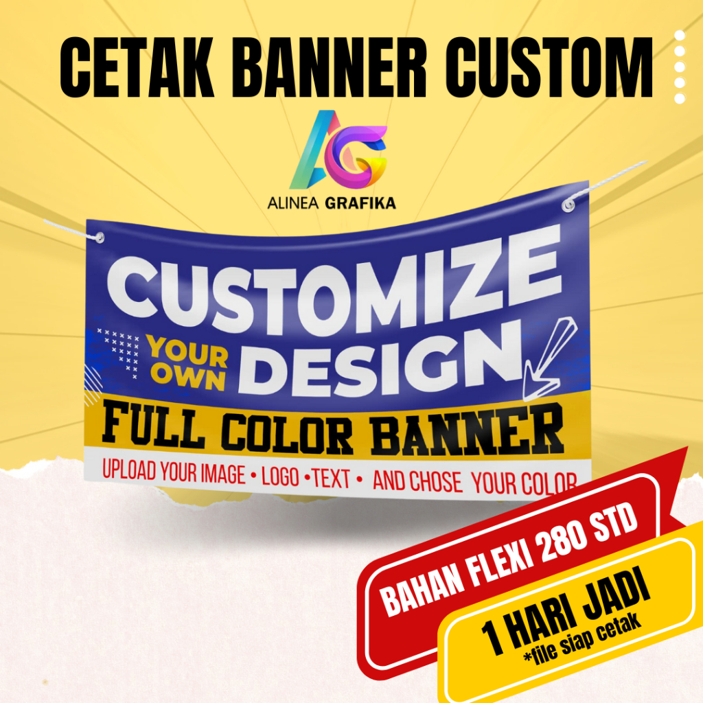 Jual Cetak Banner Custom Free Desain Murah | Shopee Indonesia