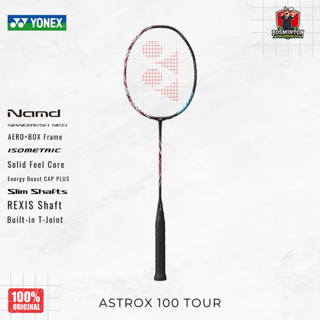 Jual Yonex Astrox 100 Tour Kurenai Original Raket Badminton Bulu Tangkis | Shopee Indonesia