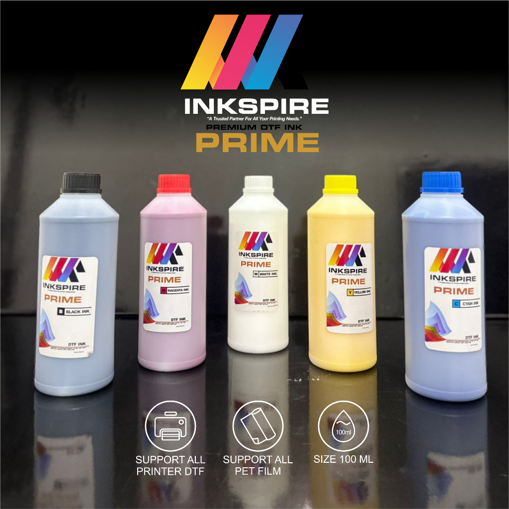 Jual Tinta DTF / Digital Transfer Film INKSPIRE PRIME 1L Super Premium ...