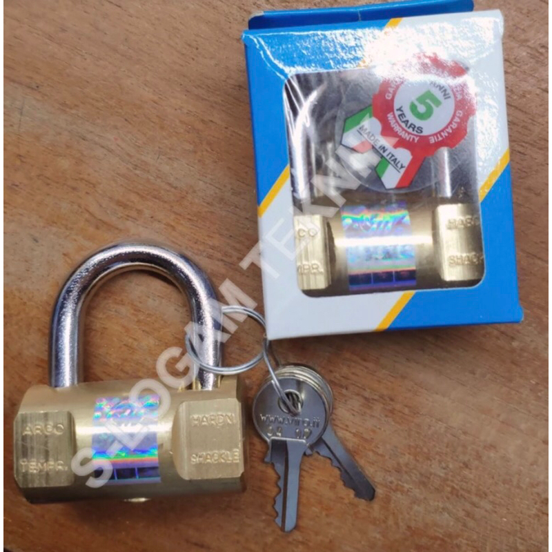 Jual Gembok Pagar Rumah 50 mm ORIGINAL VIRO Gudang Ruko Kantor | Shopee ...