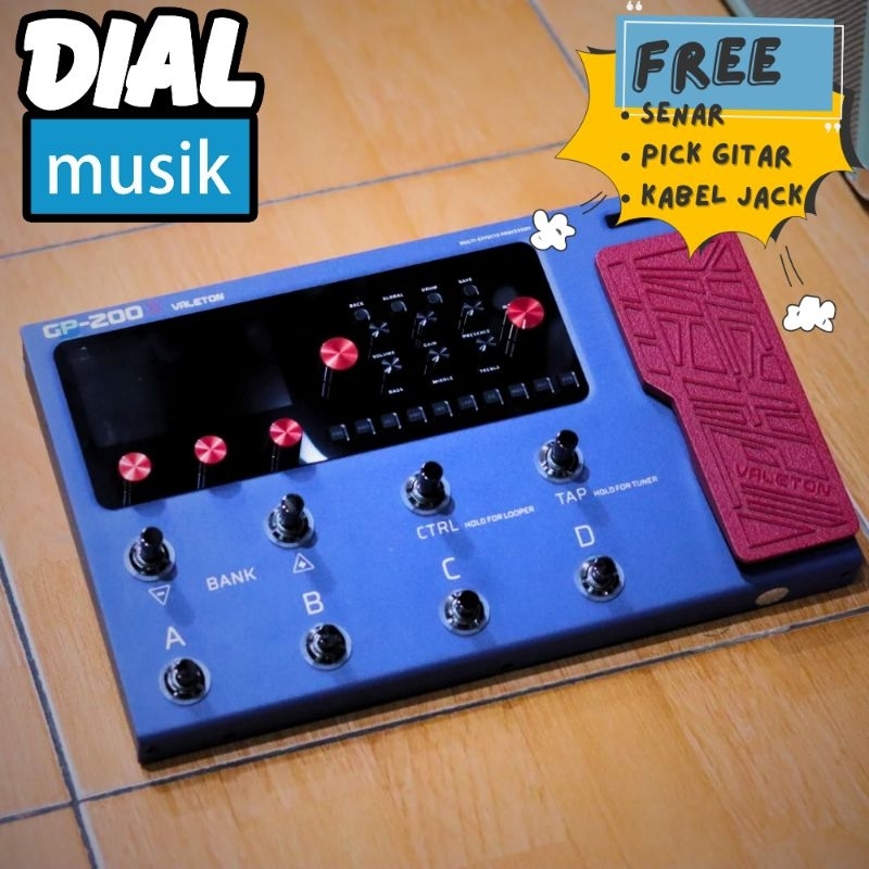 Jual Valeton GP200X Multi Effects Processor - / GP-200X / GP 200X ...