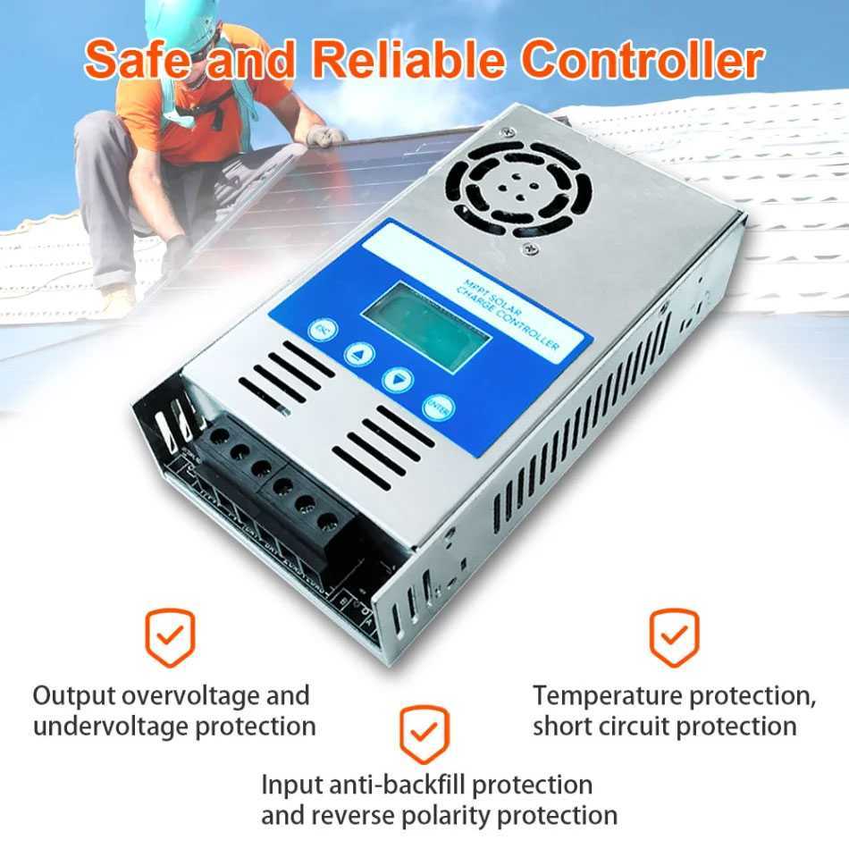 Jual EASUN SCC MPPT Solar Charge Controller MPPT Regulator 12V/24V/36V/48V 60A - MPPT-LM6048 ...
