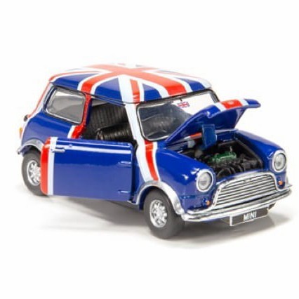 Jual Diecast 1:64 Tiny Mini Cooper MK1 Union Jack | Shopee Indonesia
