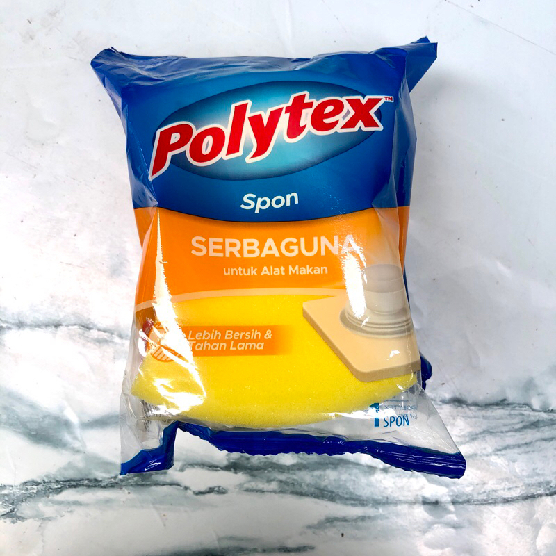 Jual SPONS BUSA CUCI PIRING TEBAL POLYTEX | Shopee Indonesia