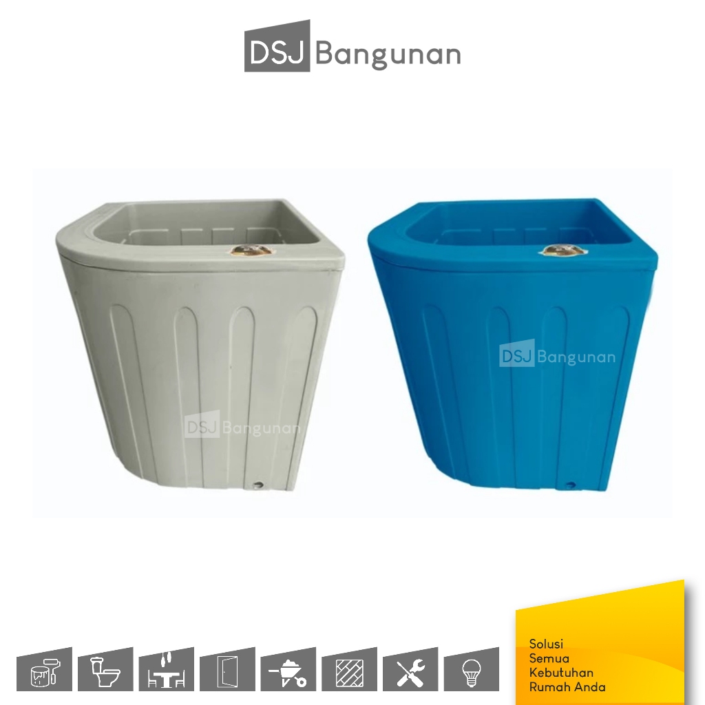 Jual Koala Bak Fiber PVC Sudut + Cover Bak Kamar Mandi Bak WC | Shopee Indonesia