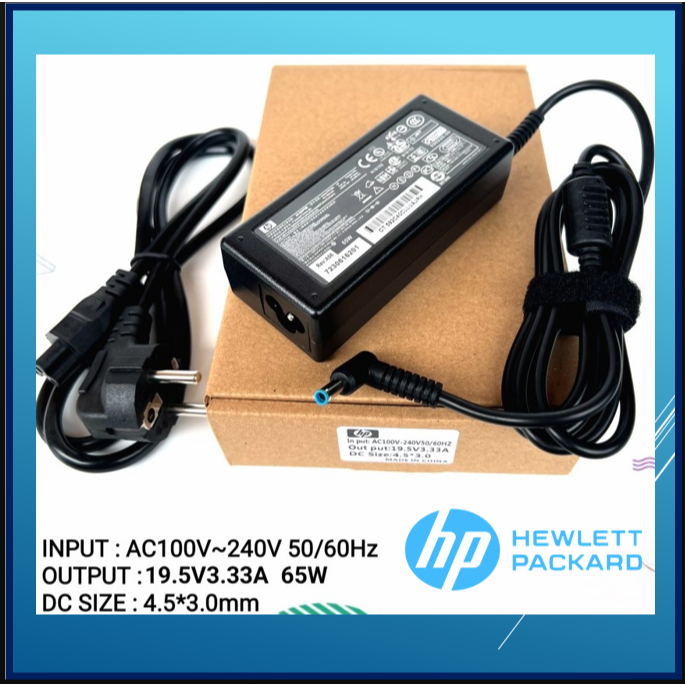 Jual ORIGINAL Charger Laptop HP 14 & 14s 19.5V 2.31A 45 Watt 19.5V 3 ...