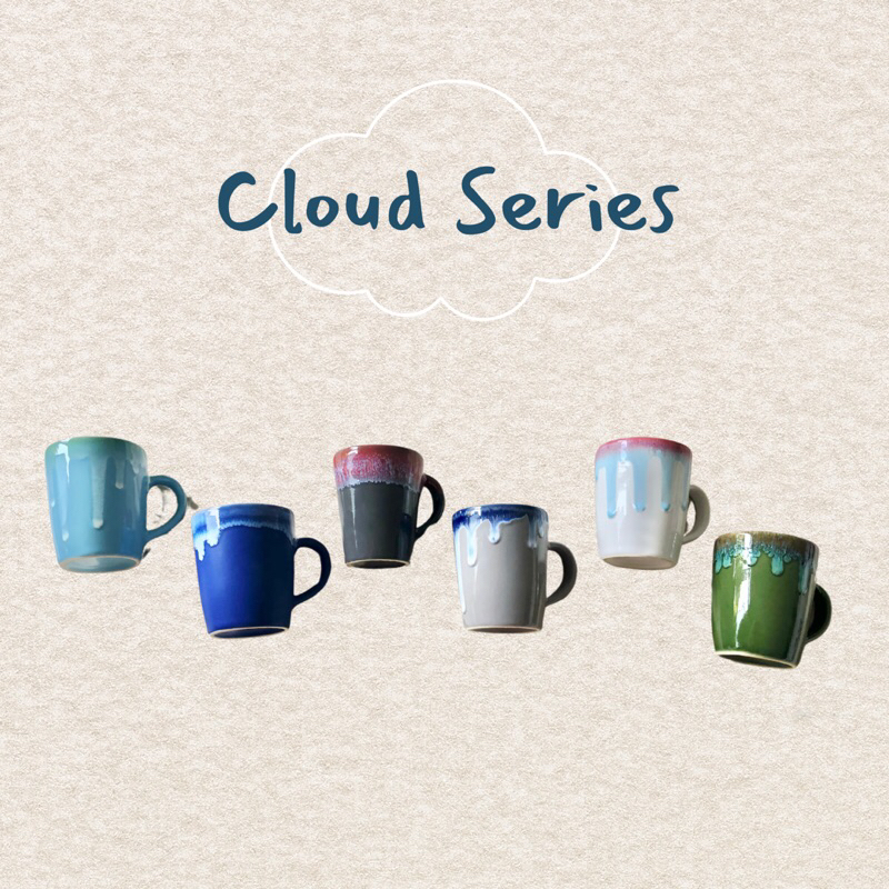 Jual Cloud Series (Mug Gagang) (LELEHAN BEDA-BEDA) | Shopee Indonesia