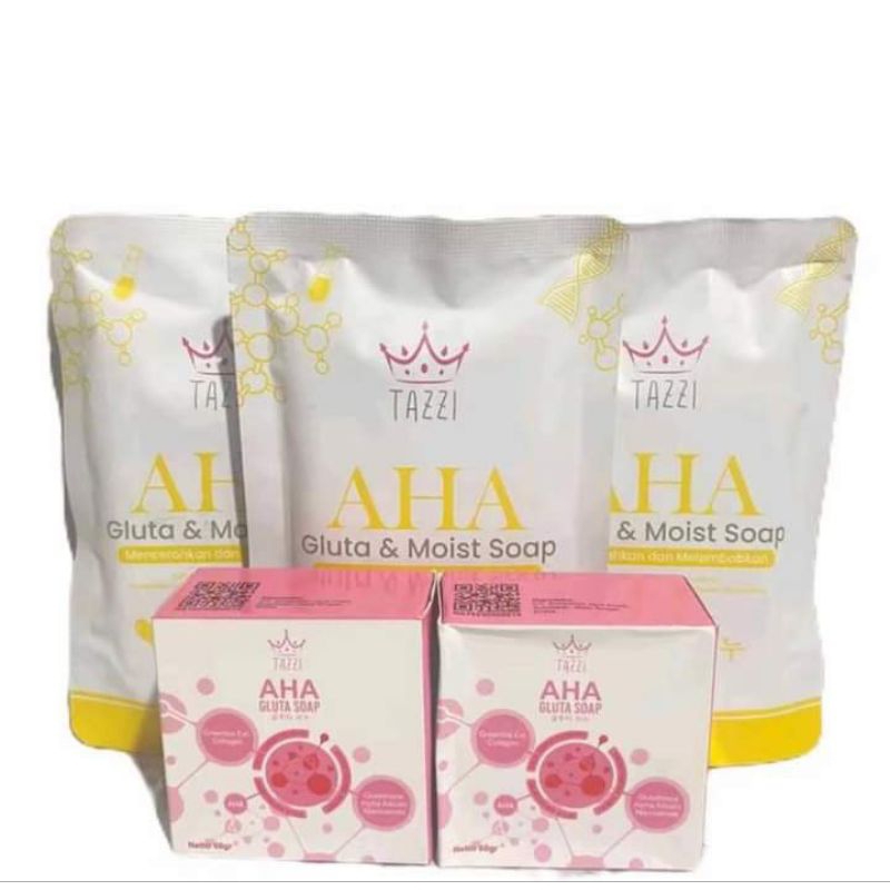 Jual SABUN AHA TAZZI 100 LIMA PCS | Shopee Indonesia
