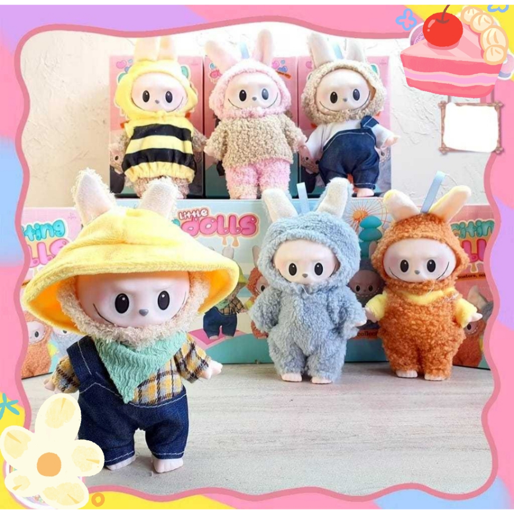 Jual mainan Labubu / blind box labubu random / labubu viral | Shopee ...