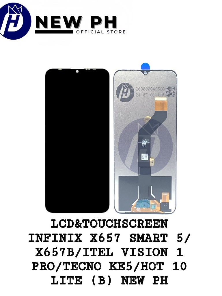 Jual NEW PH _ LCD TOUCHSCREEN INFINIX X657 (SMART 5)/X657B/ITEL VISION ...
