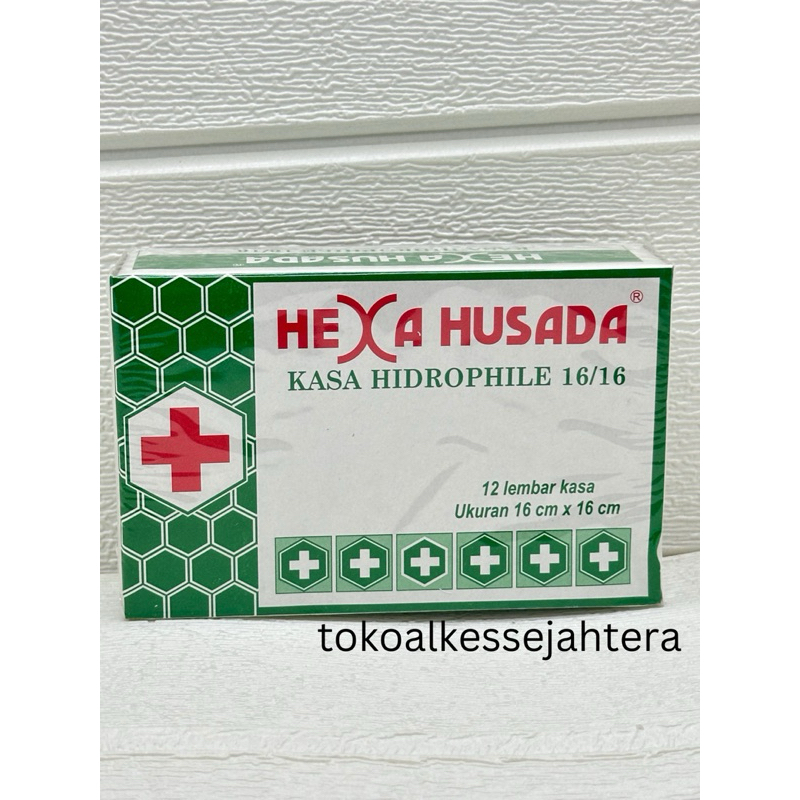 Jual KASA STERIL HIDROPHILE 16X16 CM / KASA STERIL HEXAHUSADA 16X16 CM ...