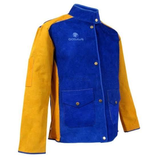 Jual Jaket Las GoSave Full Kulit/Leather Original | Shopee Indonesia