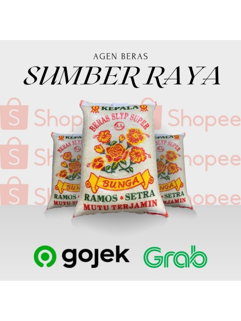 Jual BERAS CAP BUNGA | Shopee Indonesia