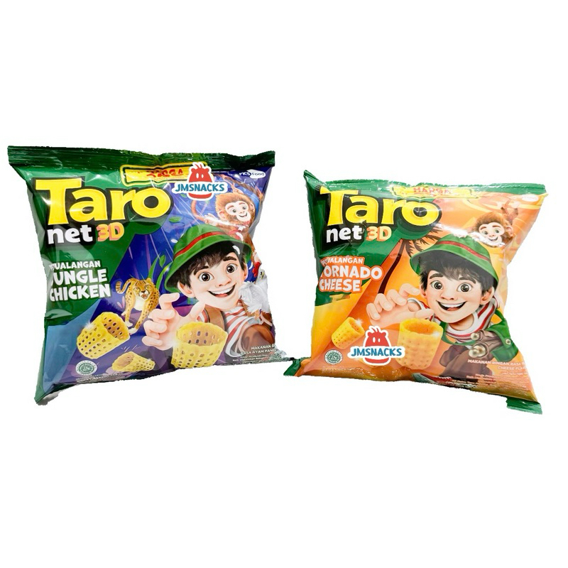 Jual [PROMO!!] Taro Net 3D 17gr - snack taro nikmat enak termurah ...