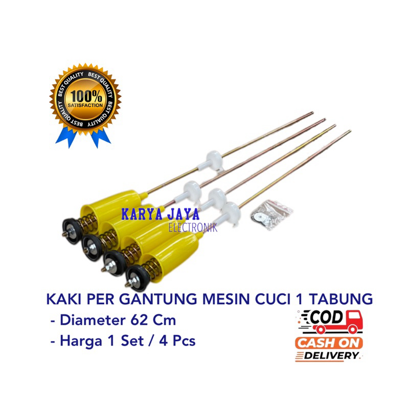 Jual Per Gantung Mesin Cuci 1 Tabung / Top Loading 62cm Multi 1 Set ...