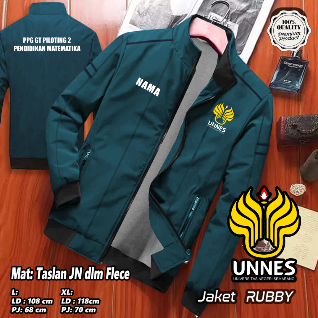 Jual JAKET PARASUT PPG DALJAB UNNES 2024 TERBARU / JAKET BOLAK BALIK ...