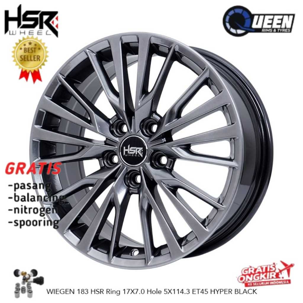 Jual Velg Mobil racing R17 HSR WIEGEN Cocok Outlander foxy Xpander ...