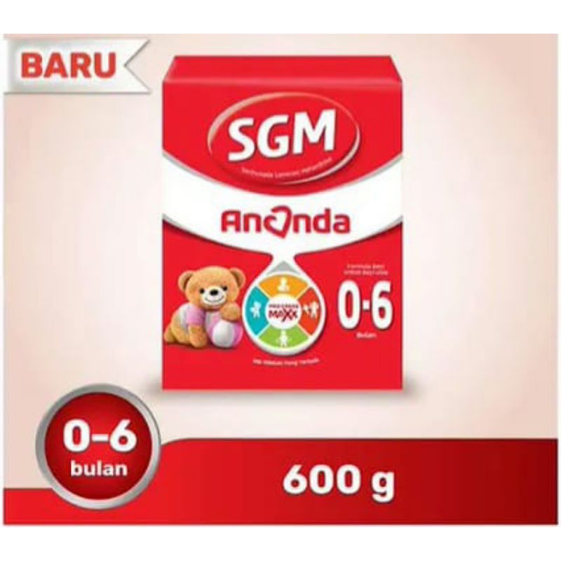 Jual SGM Ananda 1 (0-6 bln) Formula Bayi Bubuk 600g 1box | Shopee Indonesia