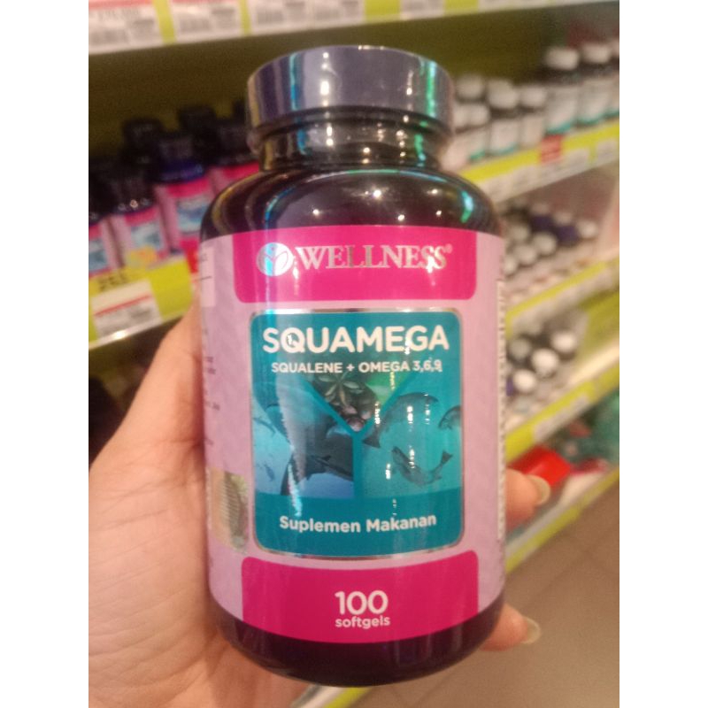 Jual Wellness Squamega 100 softgels | Shopee Indonesia