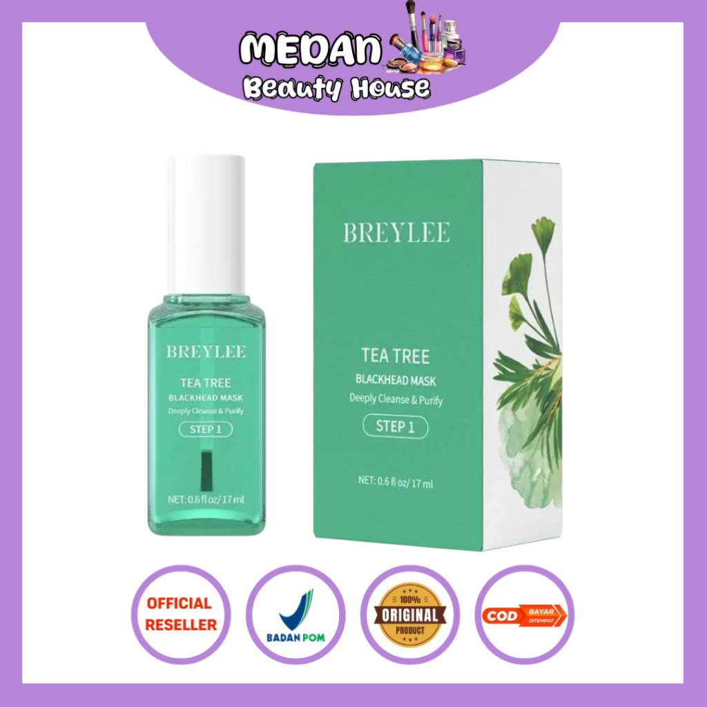 Jual BREYLEE Tea Tree Step 1 / Step 2 Pengangkat / Pembersih Komedo ...