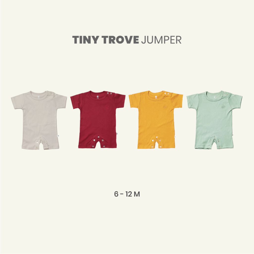 Jual IKAVOU - Tiny Trove Babysuit - Jumper Anak (Unisex) | Shopee Indonesia