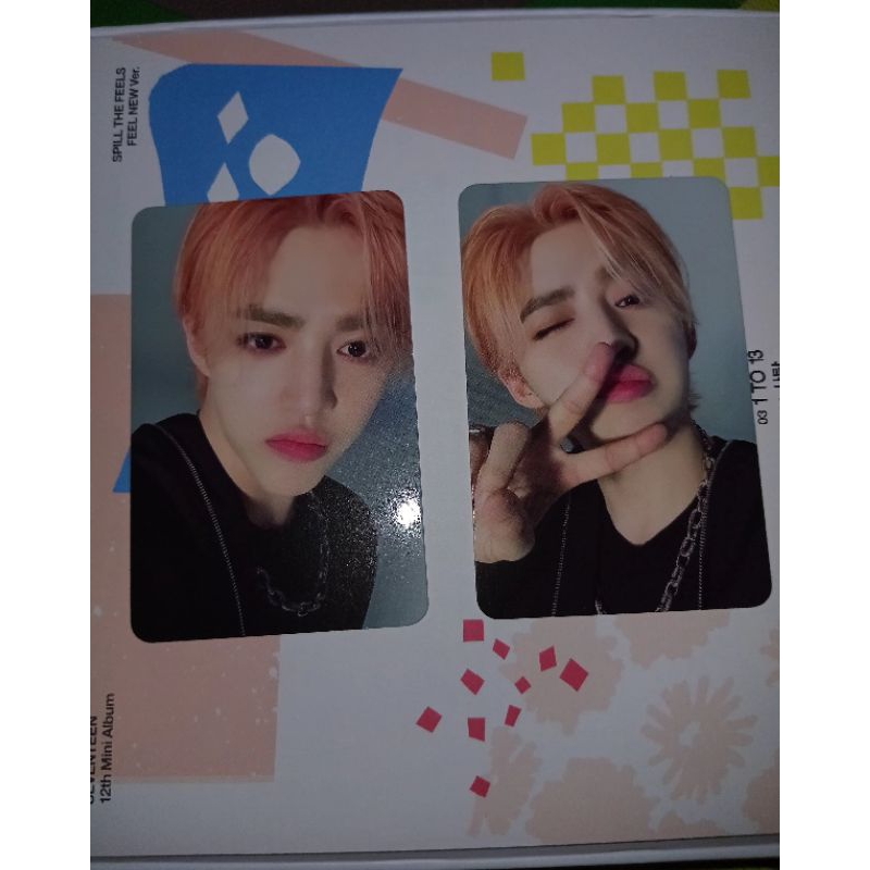 Jual PC/PHOTOCARD Seungcheol Scoups Feel New Set Seventeen Spill The Feels Feel New Ver Official ...