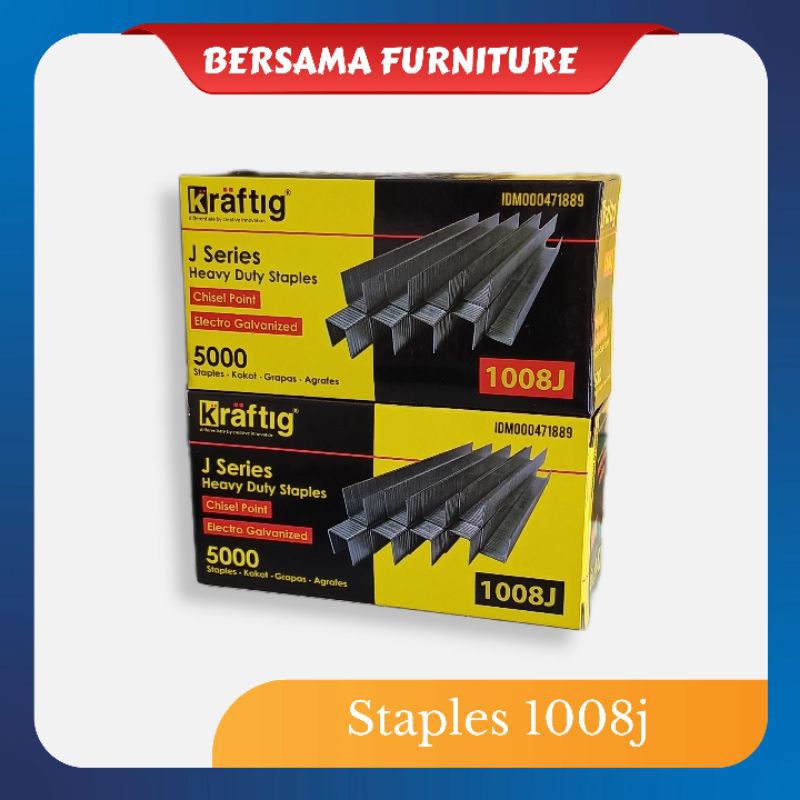 Jual isi Staples tembak KRAFTIG tipe 1008J | Shopee Indonesia