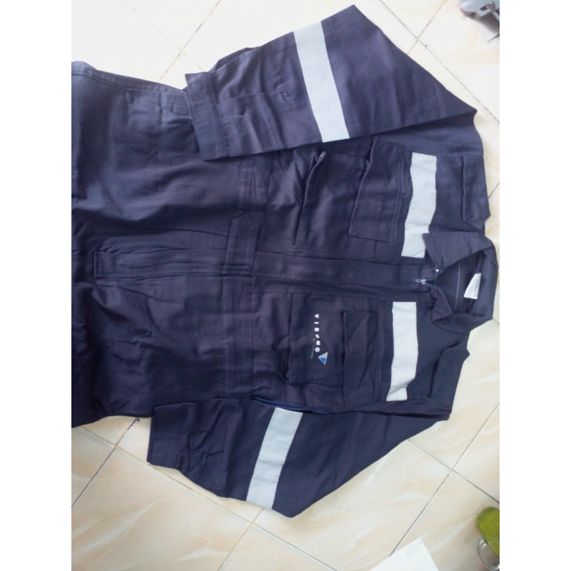Jual Wearpack Coverall Ukuran Luar - Warna Navy - Bahan Tebal | Shopee ...