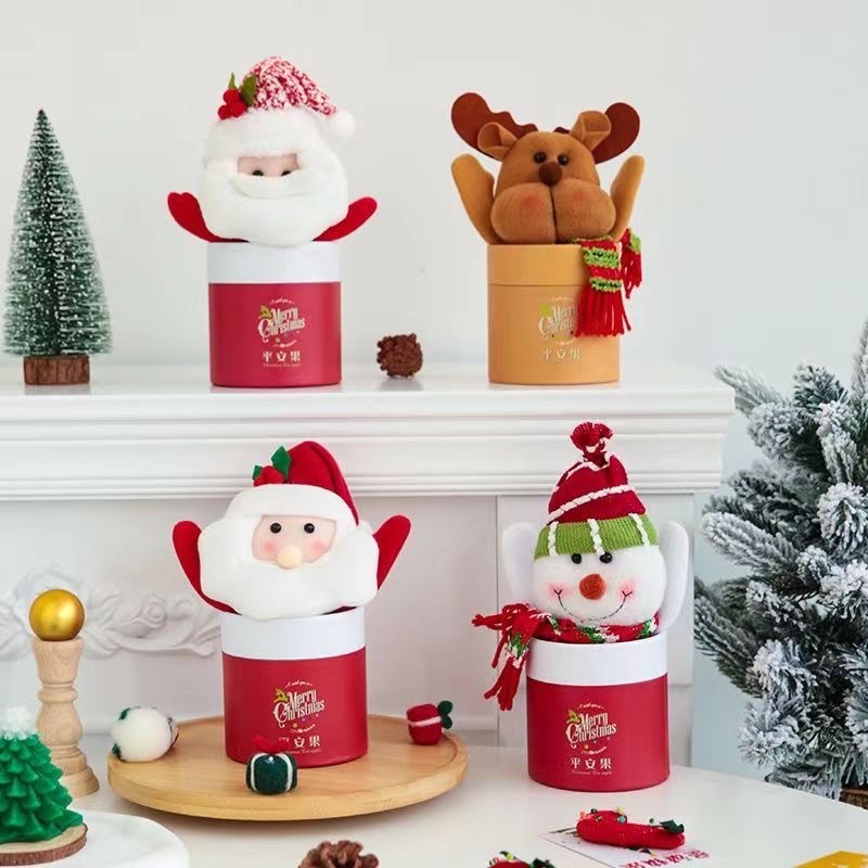 Jual Kotak Permen Natal Christmas Candy Box Hadiah Hampers Nuansa Natal ...