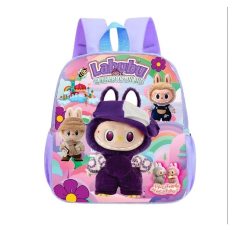 Jual TAS RANSEL ANAK SEKOLAH TK-PAUD GAMBAR LABUBU | Shopee Indonesia
