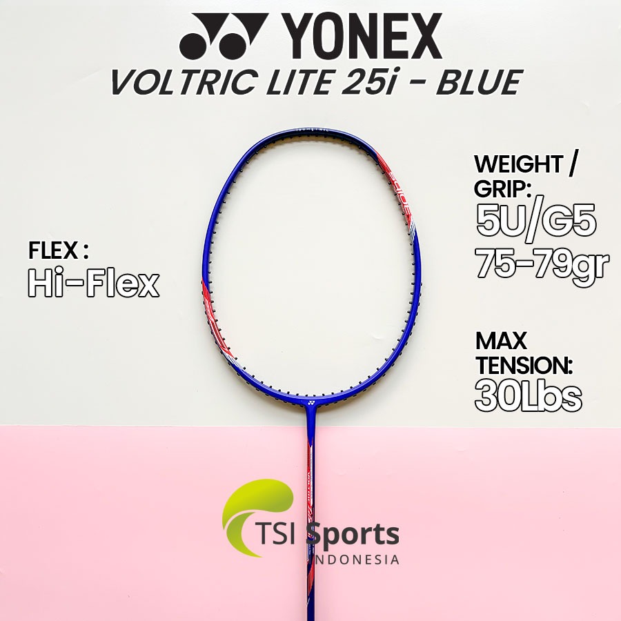 Jual Raket Badminton / Bulutangkis / Bulu Tangkis Yonex Voltric Lite 25i i-Series 5UG5 / Blue ...